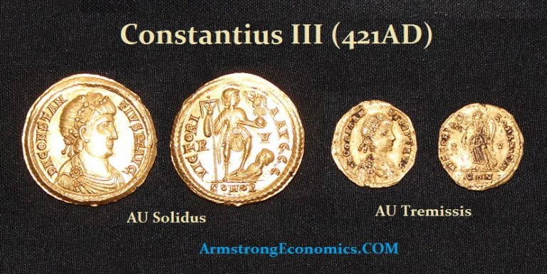 Constantius III – 421 AD | Armstrong Economics