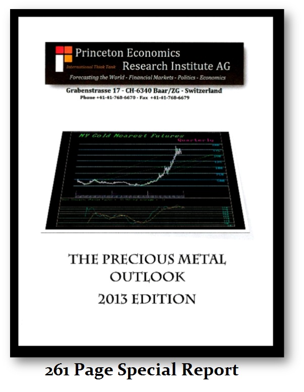 The 2013 Precious Metals Report | Armstrong Economics