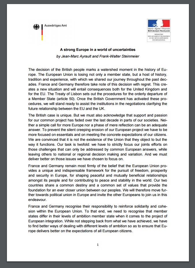 The European Elitist Dream - The European Union Also Known As The ...