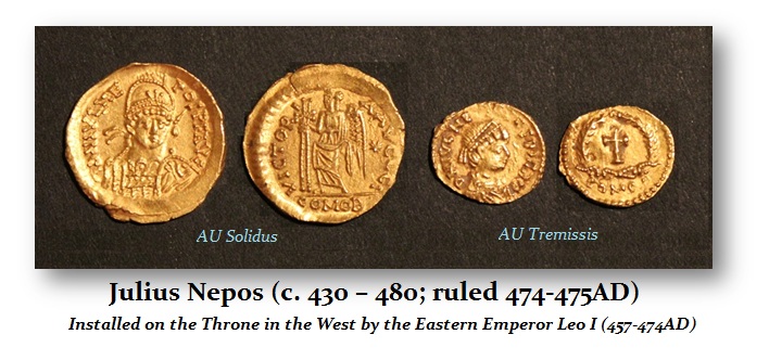Julius Nepos - 474-475 (480) AD | Armstrong Economics
