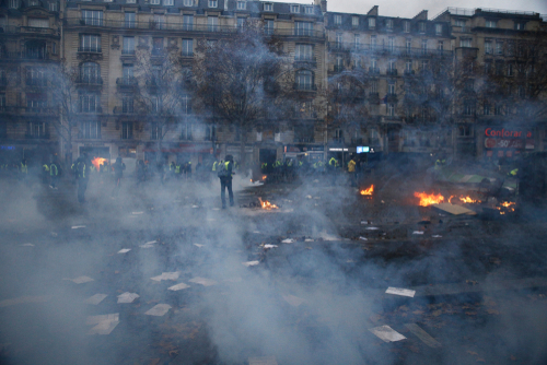 Paris Riots Take Over The Champs-Elysees | Armstrong Economics