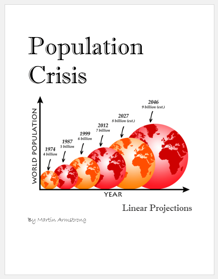 Population Report | Armstrong Economics
