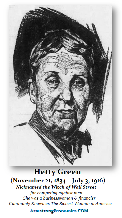 The Greatest Female Trader Of All Time? | Armstrong Economics