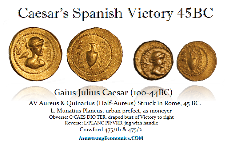 Did Caesar Issue A Coin When He Crossed The Rubicon? | Armstrong Economics