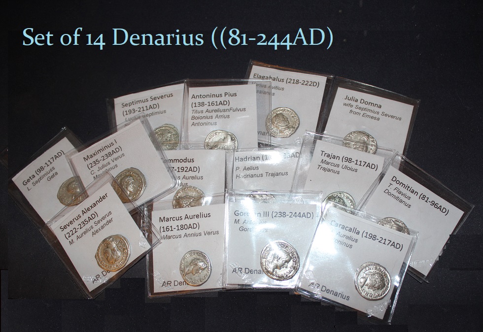 Set Of 14 Denarii | Armstrong Economics