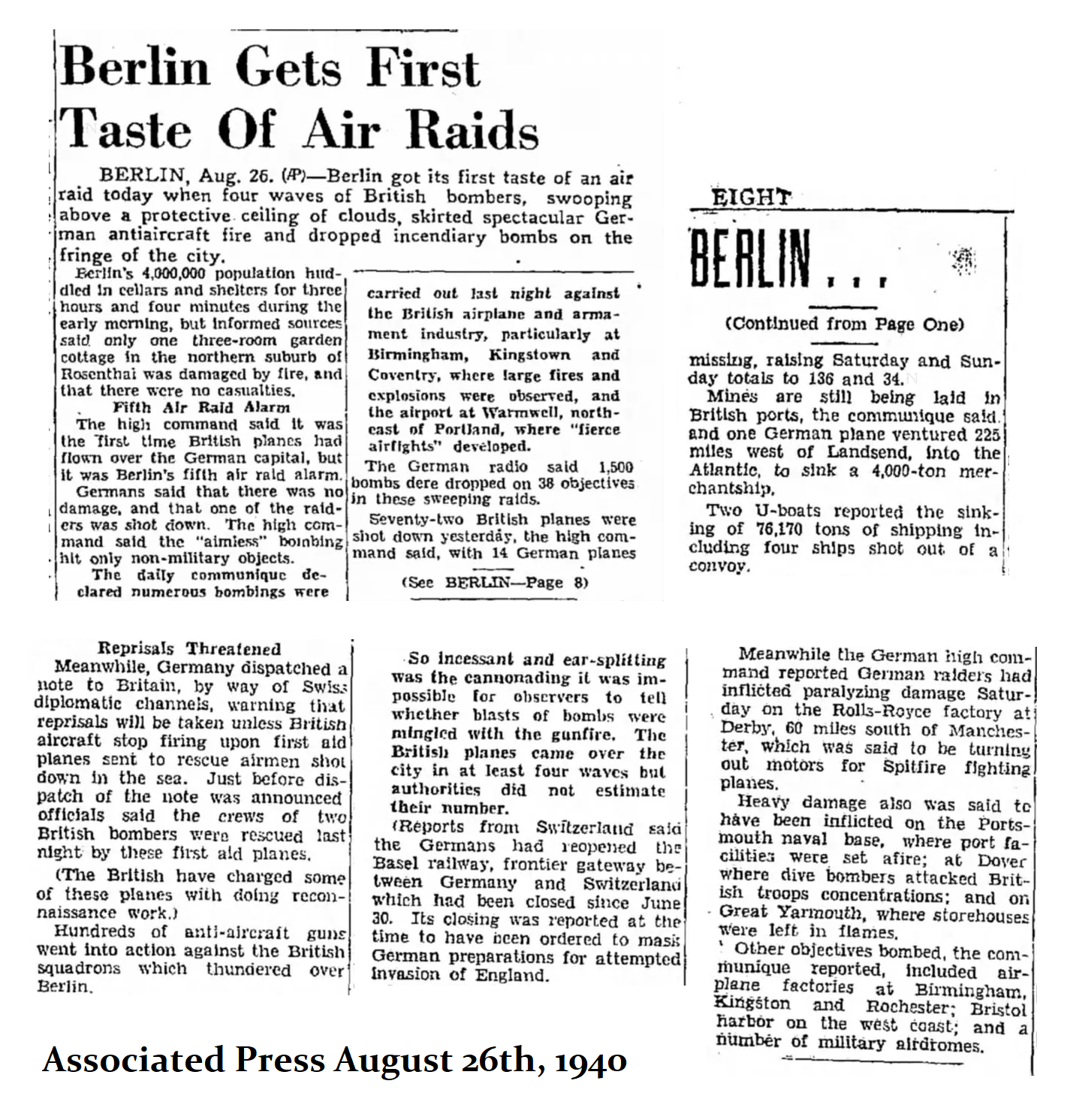 WWII Who Bombed Cities First? | Armstrong Economics